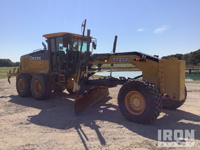 2014 John Deere 772GP AWD Motor Grader in Scurry, Texas, United States ...