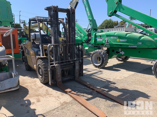2014 Cat GP50CN1 9650 lb Pneumatic Tire Forklift in Camarillo ...