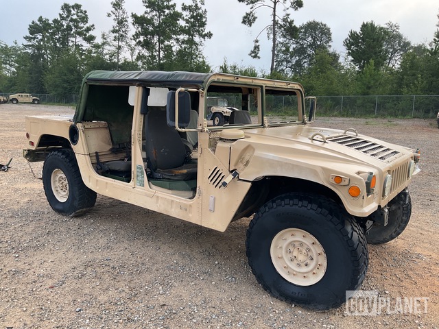 Surplus 1993 AM General M1097 HMMWV 4 Door Soft Top w/Truck Body in ...