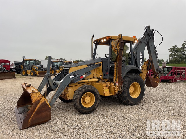 2007 John Deere 410J 4x4 Backhoe Loader in Brownsville, Wisconsin ...