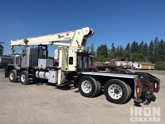 WBM HL30TC70 Straight Boom on 2009 Kenworth C500 8x4 Twin-Steer Boom ...