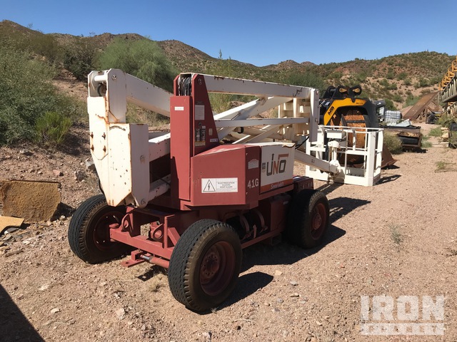 1999 Snorkel UNO-41KG 2WD Dual Fuel Articulating Boom Lift in Hayden ...