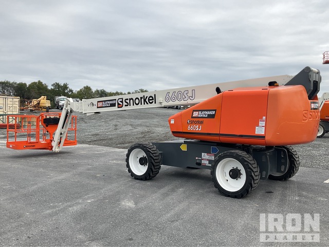 2021 Snorkel 660SJ 4WD Diesel Telescopic Boom Lift in Washington Boro ...