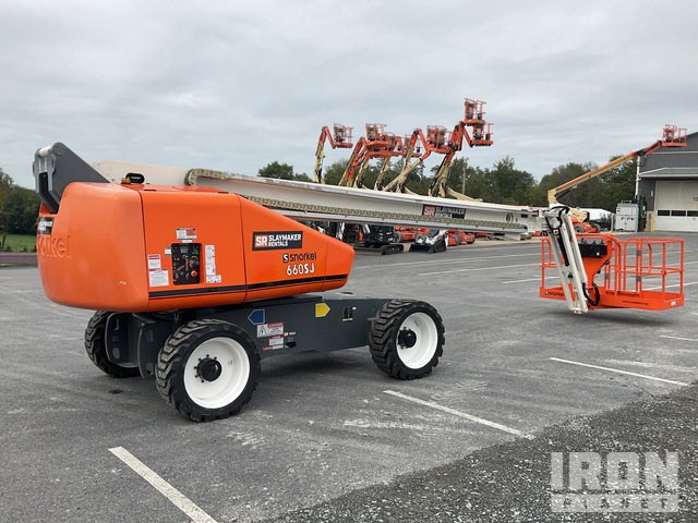 2021 Snorkel 660SJ 4WD Diesel Telescopic Boom Lift in Washington Boro ...