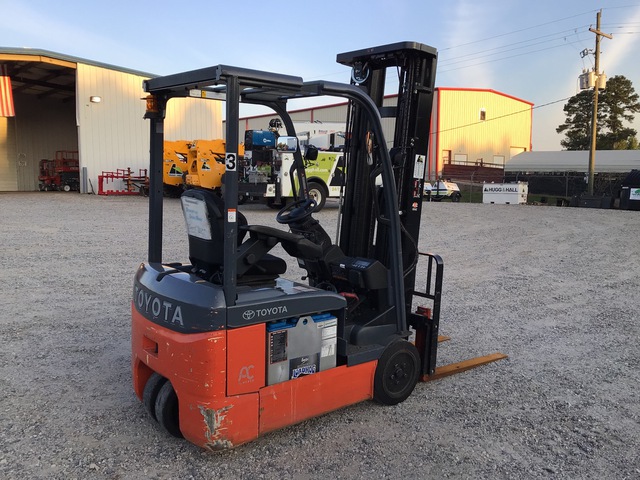 2018 Toyota 8FBE15U Electric Forklift in Sibley, Louisiana, United ...