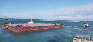 2021 L & T 5500T 110 m x 64 m x 6 m Barge in FOB - Mumbai, India ...