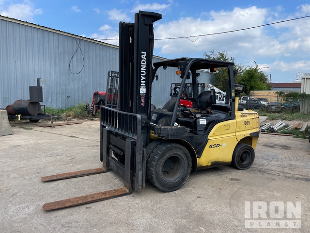 2016 Hyundai 45D-9 9570 lb Pneumatic Tire Forklift in Duncanville ...