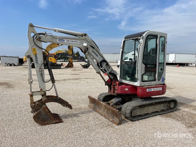 2008 Takeuchi TB138FR Mini Excavator | Ritchie Bros. Auctioneers