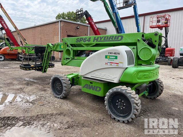 2017 Nifty-Lift SP64 4WD Hybrid Articulating Boom Lift in St. Charles ...