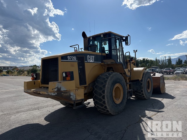 2002 Cat 972G Wheel Loader in Hyrum, Utah, United States (IronPlanet ...