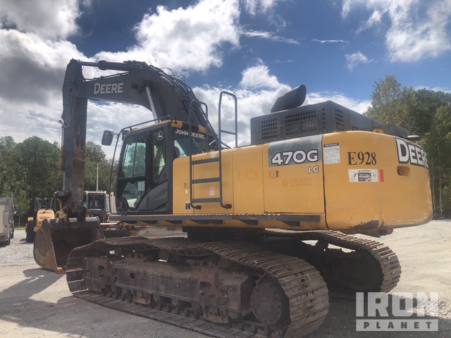 2015 John Deere 470G LC Tracked Excavator in Zephyrhills, Florida ...