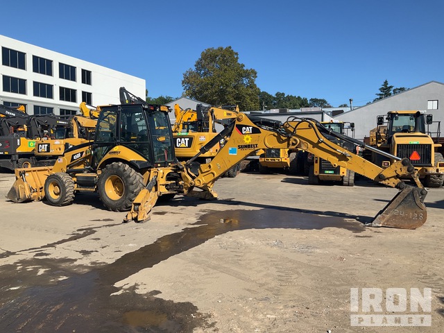 2016 Cat 450F 4x4 Backhoe Loader in Mount Vernon, New York, United ...