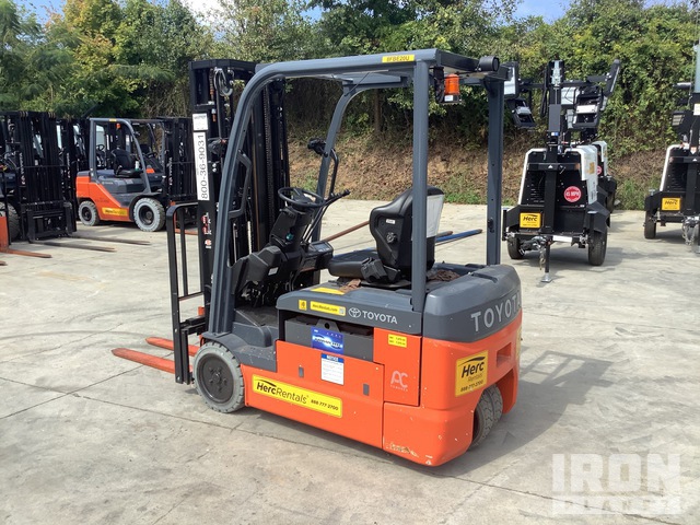 2022 Toyota 8FBE20U 3450 lb Electric Forklift in Raleigh, North ...