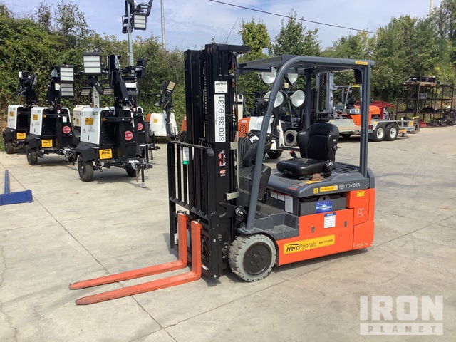2022 Toyota 8FBE20U 3450 lb Electric Forklift in Raleigh, North ...