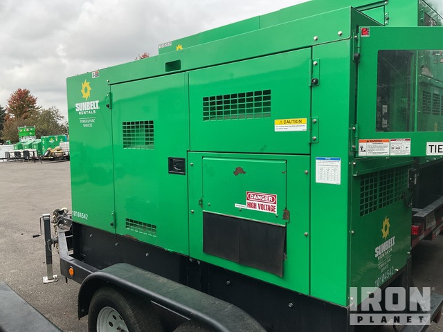 2018 Multiquip Whisperwatt DCA-70SSIU4F 56 kW Mobile Generator Set in ...