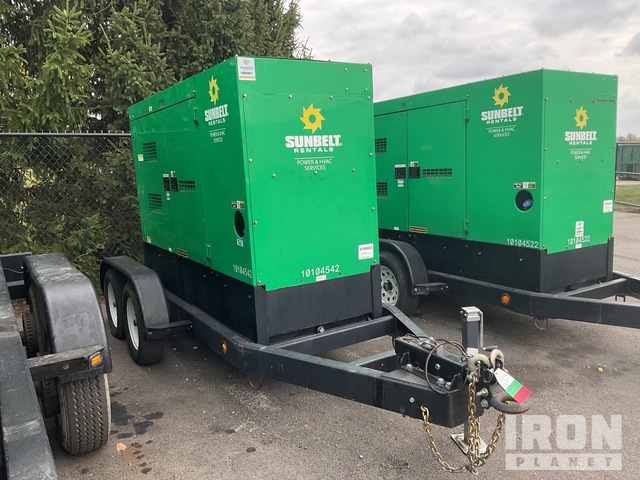 2018 Multiquip Whisperwatt DCA-70SSIU4F 56 kW Mobile Generator Set in ...