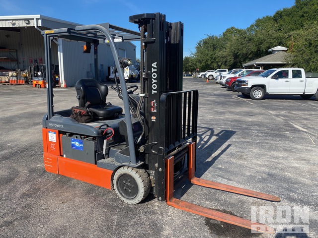 2022 Toyota 8FBE20U 3450 lb Electric Forklift in Tampa, Florida, United ...