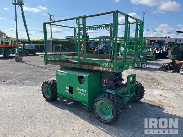 2017 Skyjack SJ6826RT Dual Fuel 4x4 Scissor Lift in Mount Prospect ...