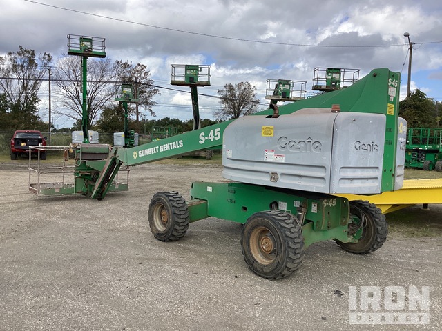 2017 Genie S45 4WD Diesel Telescopic Boom Lift in Chesapeake, Virginia ...