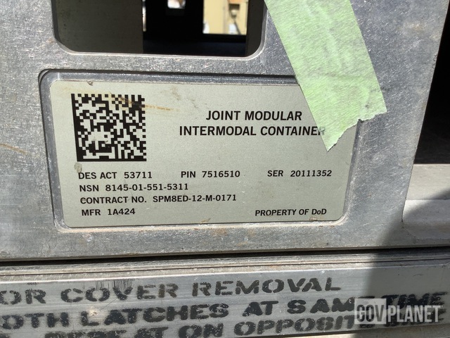 Surplus (6) Assorted 7516510 Collapsible Joint Modular Containers in ...