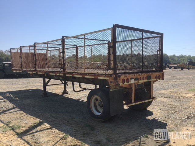 Surplus 1994 Kalyn KP-24 Flatbed Trailer in Hooks, Texas, United States ...