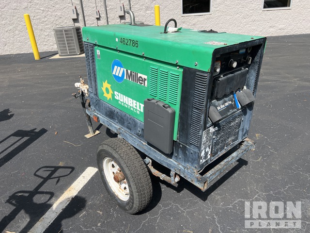 2012 (unverified) Miller Big Blue 300 Pro Mobile Multi-Process Engine ...