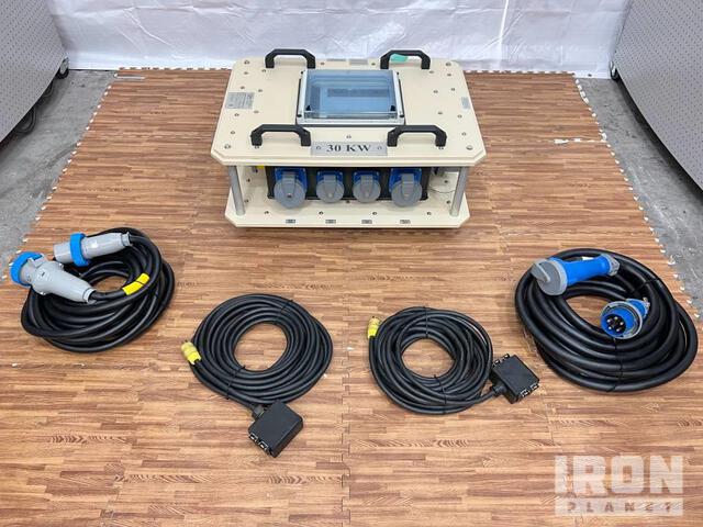 LEX 30 kW Power Distribution Box w/Feeder Power Cables in Gainesville ...