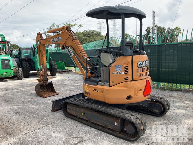 2016 Case CX36B Mini Excavator in Tampa, Florida, United States ...