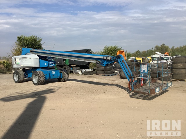 2015 Genie S85 4WD Diesel Telescopic Boom Lift in SUGAR GROVE, Illinois ...