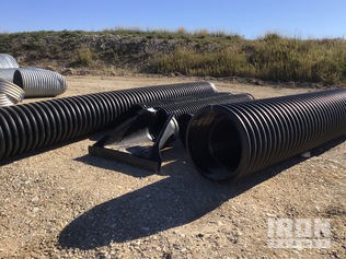 Quantity of (10) Plastic Corrugated Culvert Pipes in Lewistown, Montana ...