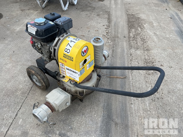 2016 Wacker Neuson PD3 Skid-Mounted Water Pump in North Kansas City ...