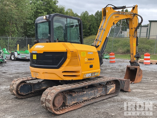 2016 JCB 85Z-1 Mini Excavator in LYNCHBURG, Virginia, United States ...