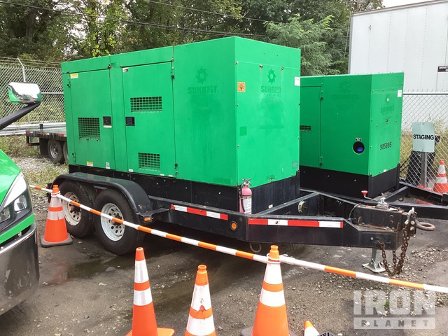 2013 Multiquip DCA-125SSJU4i 100 kW Mobile Generator Set in Avon ...