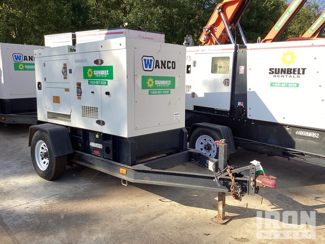 2018 Wanco WSP40 30 kW Mobile Generator Set in BOSSIER CITY, Louisiana ...