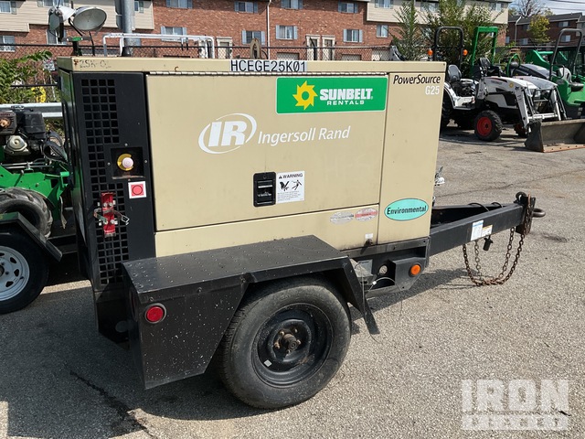 2014 Ingersoll Rand G25 21 kW Mobile Generator Set in IRWIN ...