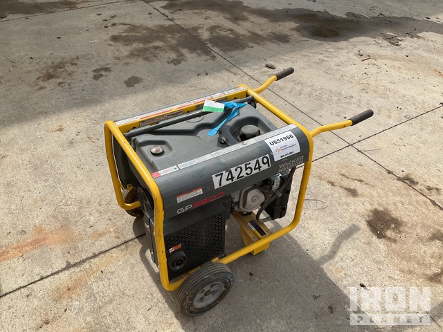 2015 Wacker Neuson GP3800A Portable Generator Set in Peninsula, Ohio ...