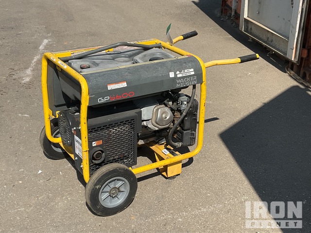 2017 Wacker Neuson GP5600A 5.6 kW Mobile Portable Generator Set in ...
