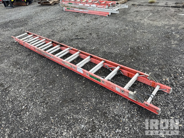 2015 (unverified) Louisville FE3224 24 ft Extension Ladder in North ...