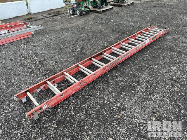 2015 (unverified) Louisville FE3224 24 ft Extension Ladder in North ...