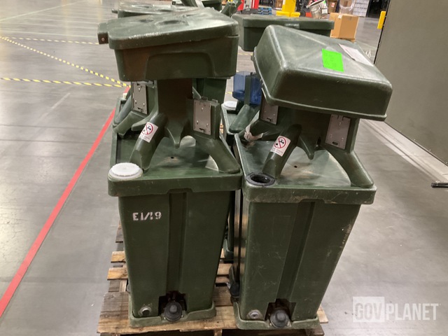 Surplus (6) Quadel Industries 2020-G Field Hand Wash Station Units in ...