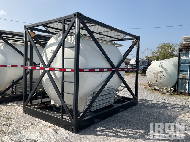 IntegriCert Skid Mounted Steel Storage 2000 Gallon Skidded Liquid ...