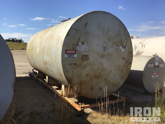 8500 gal Skid Mounted Steel Diesel Tank w/ Pump in Lewistown, Montana ...