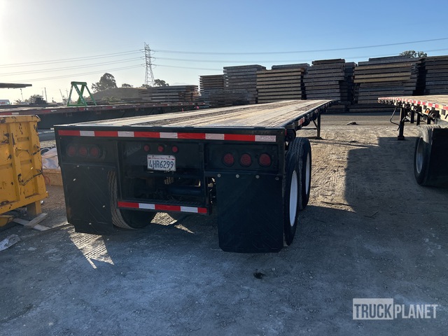 1996 Alloy ATCFT-48 45 ft T/A Flatbed Trailer in Concord, California ...