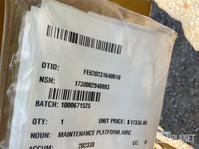 Cardco B4A Adjustable Maintenance Platform in Chambersburg ...