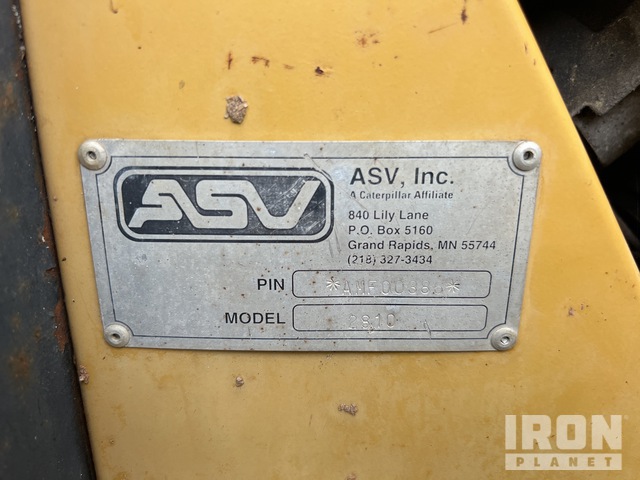 2000 ASV 2810 Compact Track Loader in McAlpin, Florida, United States ...