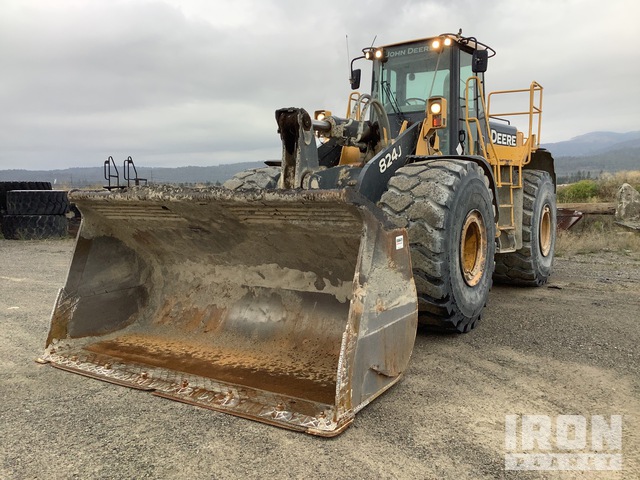 2008 John Deere 824J Wheel Loader in Rathdrum, Idaho, United States ...