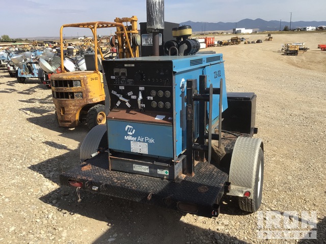 1998 Miller Air Pak 400 A Mobile Stick Engine Driven Welder in ...