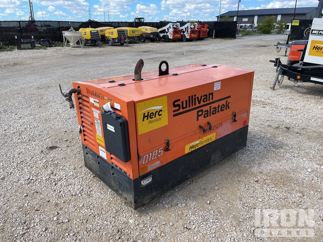 2014 Sullivan D185 185 cfm Skid-Mounted Air Compressor in OAK BLUFF ...