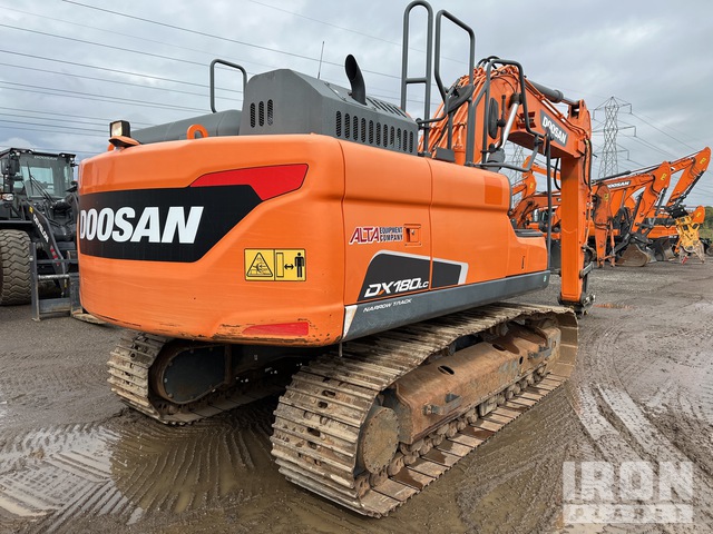 2016 Doosan DX180LC-5 Tracked Excavator in Bedford, Ohio, United States ...