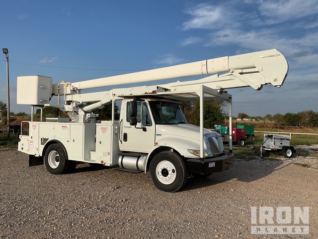 2011 Terex Hi-Ranger 5TC-55 55 ft on 2012 International 4300 DuraStar 4x2 Cable Placer Bucket ...